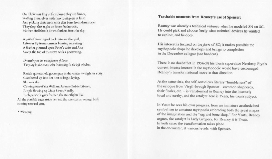 Germaine Warkentin on A Suit of Nettles – James Reaney